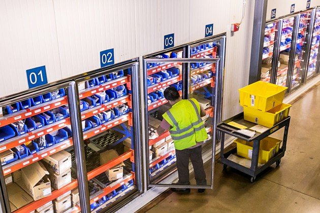 The Warehouse Slotting Game