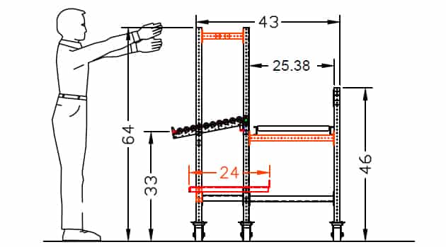 Engineered Flow Rack Drawings