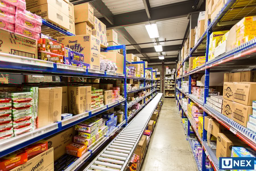 FIFO Storage Racks and Food Date Labels