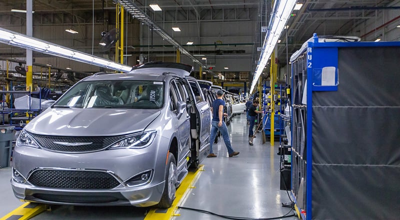 FlowCell Flow Racks for Automotive Manufacturing