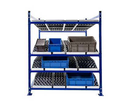 Creating Manufacturing Supermarkets With FlowCell and Roller Rack