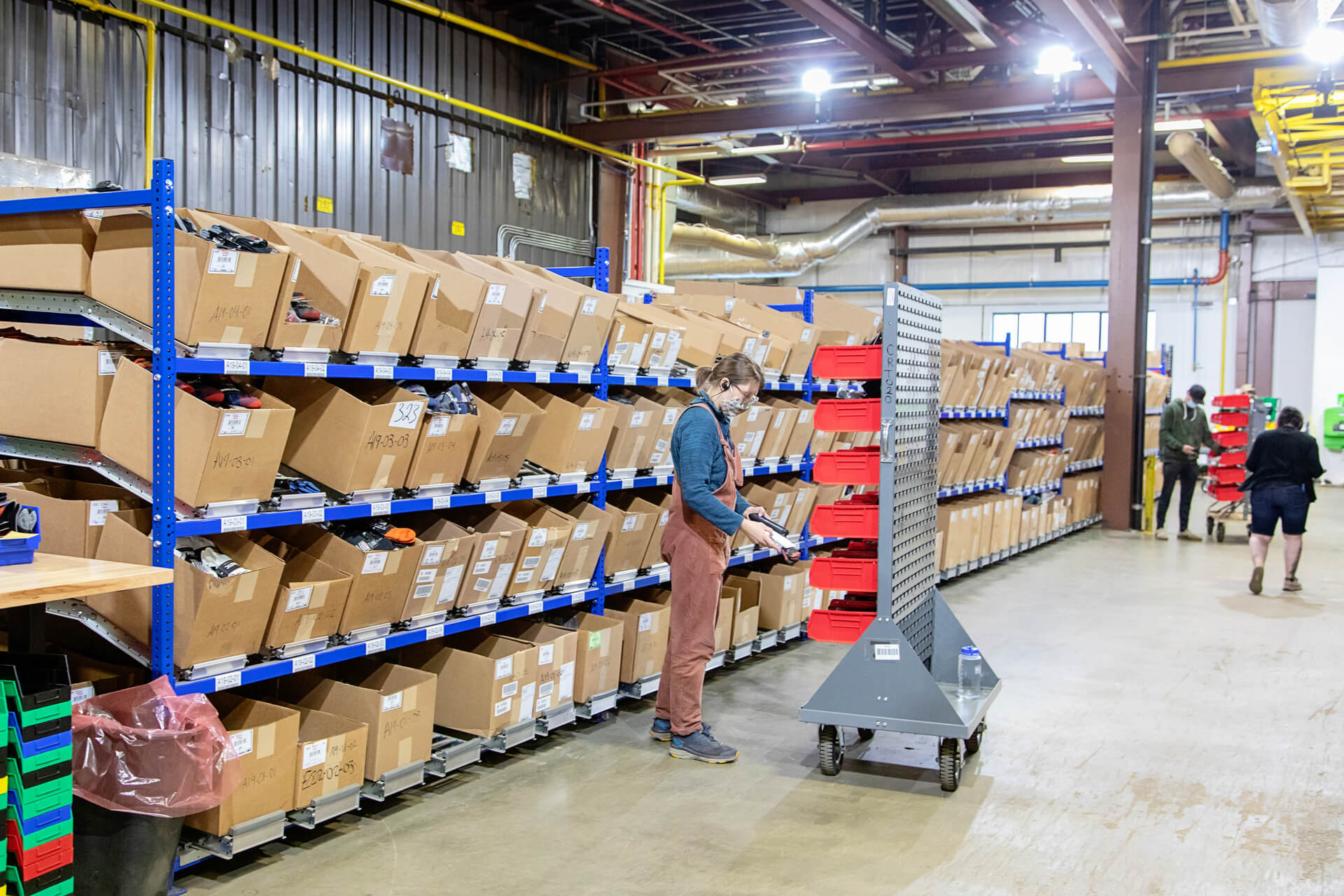 Gravity Flow Shelving: The Secret to Streamlined Inventory Management