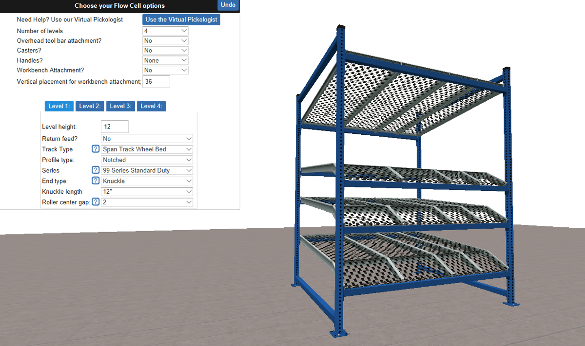 Build Your Own Flow Racks with a Free Flow Rack Design Tool!