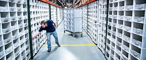 SpeedCell Dynamic Shelving vs. Static Industrial Shelving